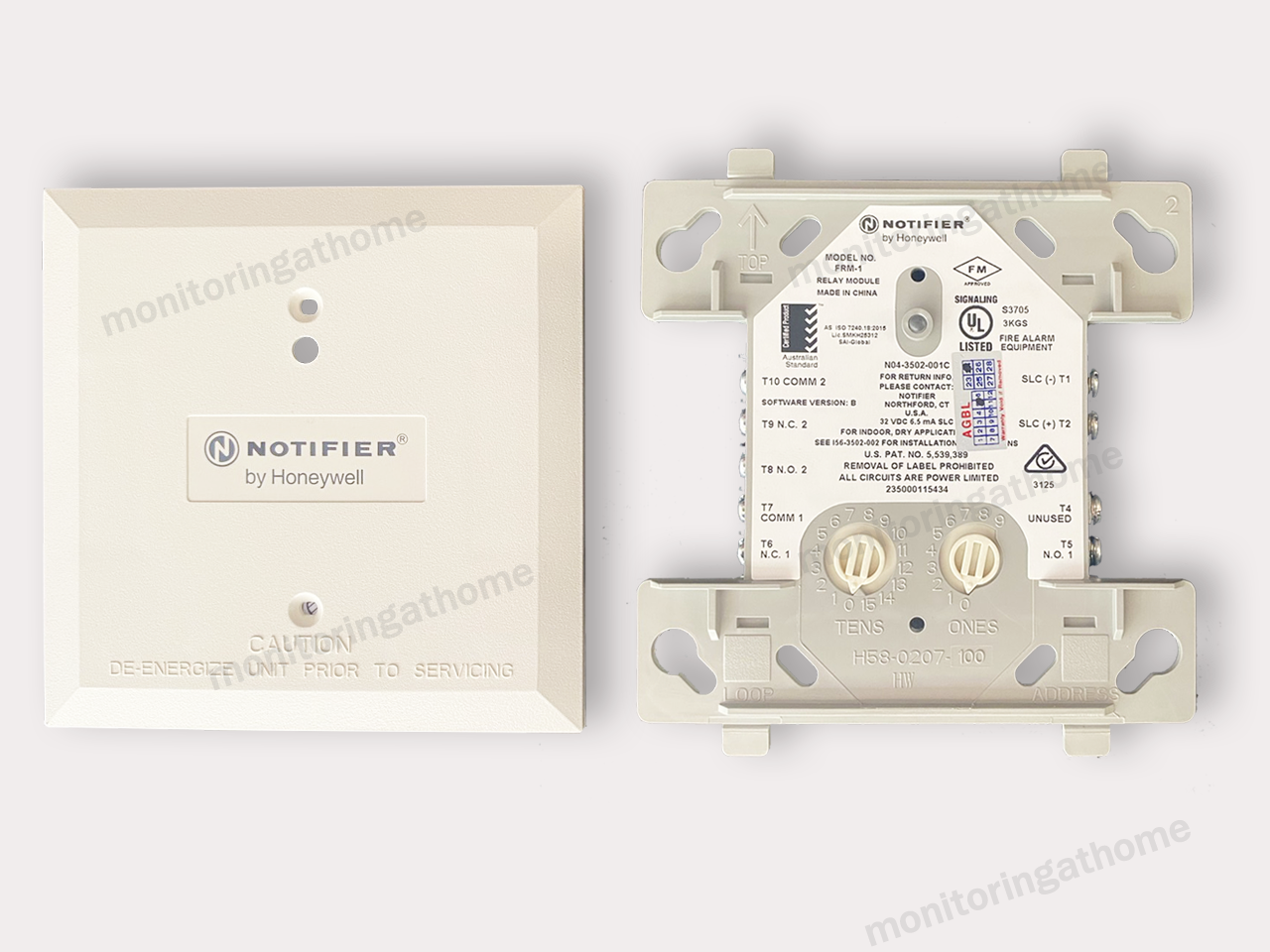 FRM-1 Relay Control Module อุปกรณ์โมดูลระบุตำแหน่ง Addressable Module