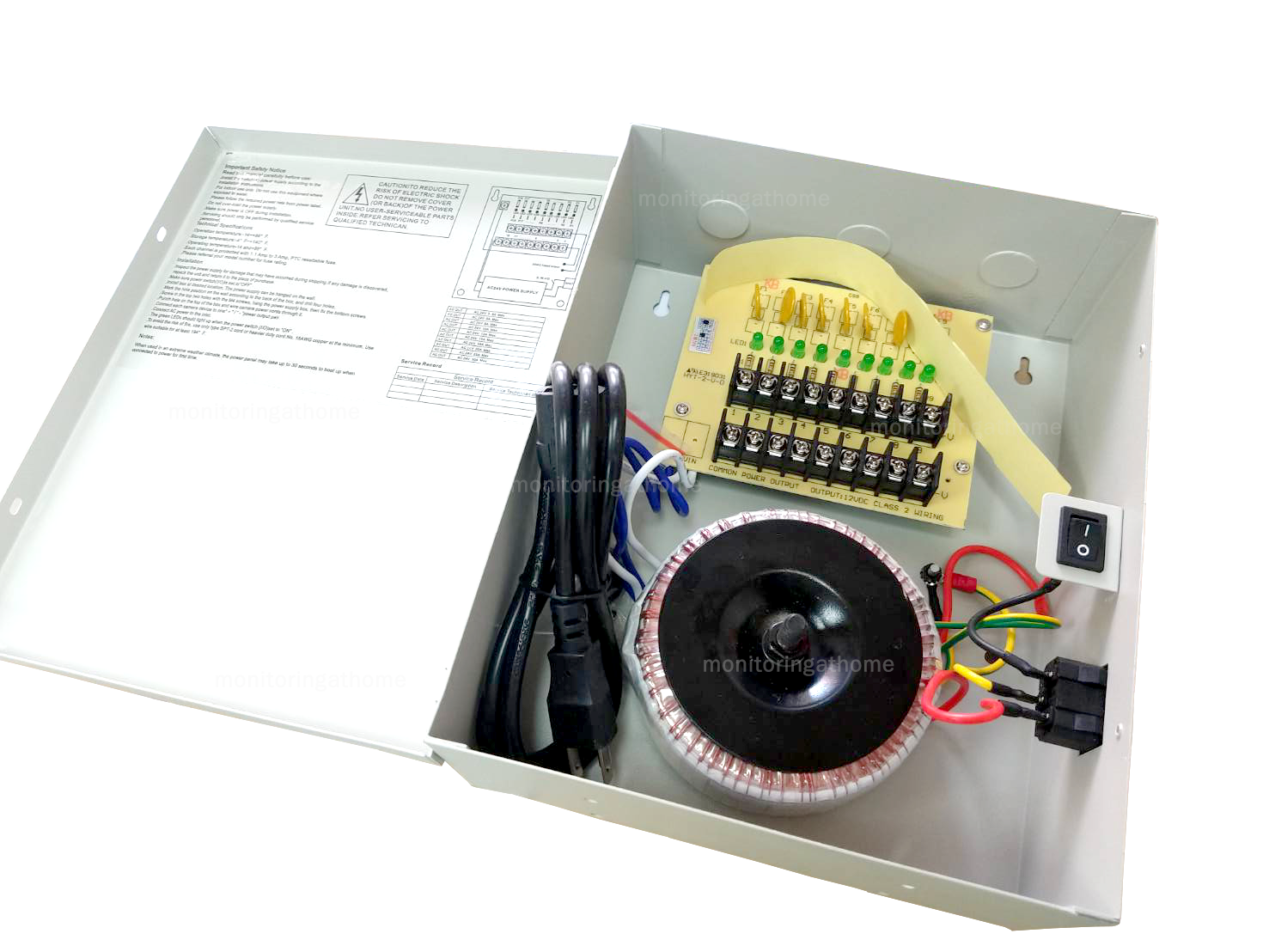 24VAC 10A Power Supply Metal BOX