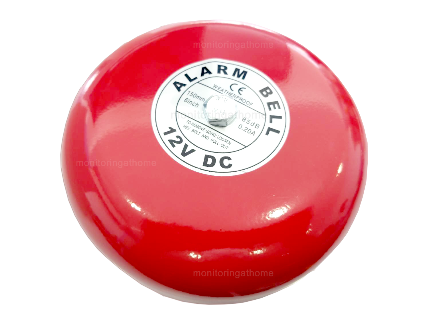 สัญญาณเตือนไฟไหม้กระดิ่ง 12V DC Fire Alarm Bell กระดิ่งเตือนภัย