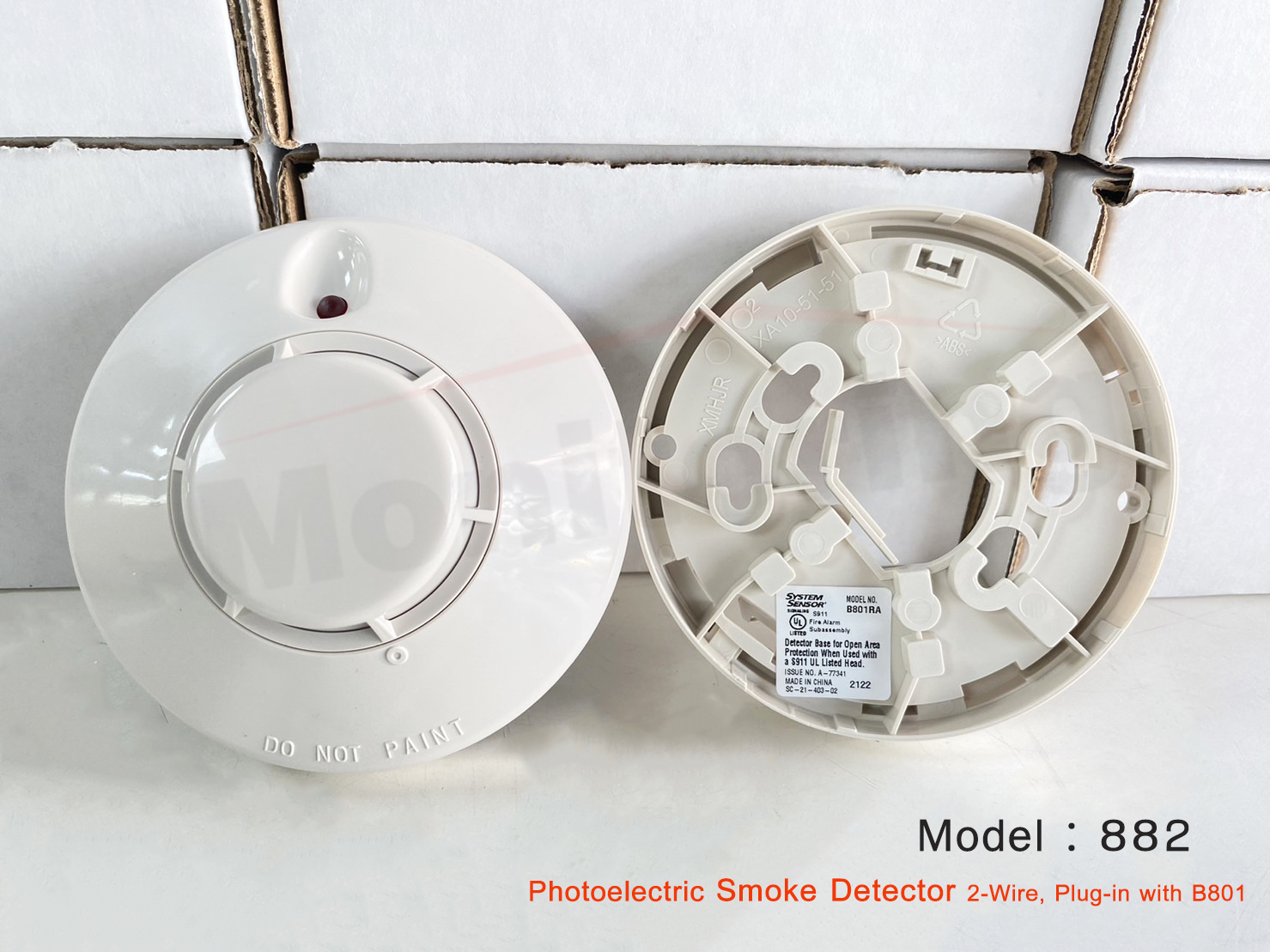 882 เครื่องตรวจจับควัน (Conventional Photoelectronic Smoke Detector)